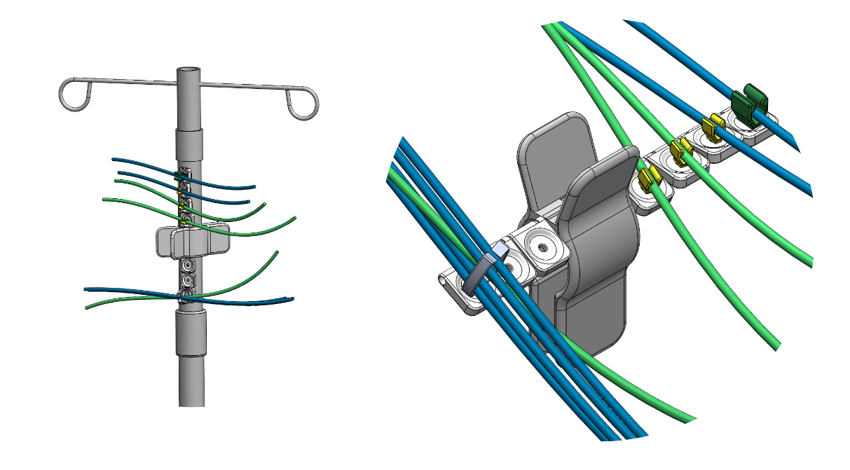 Design & Prototyping of a Medical Cord/Tube Organization Device | David ...